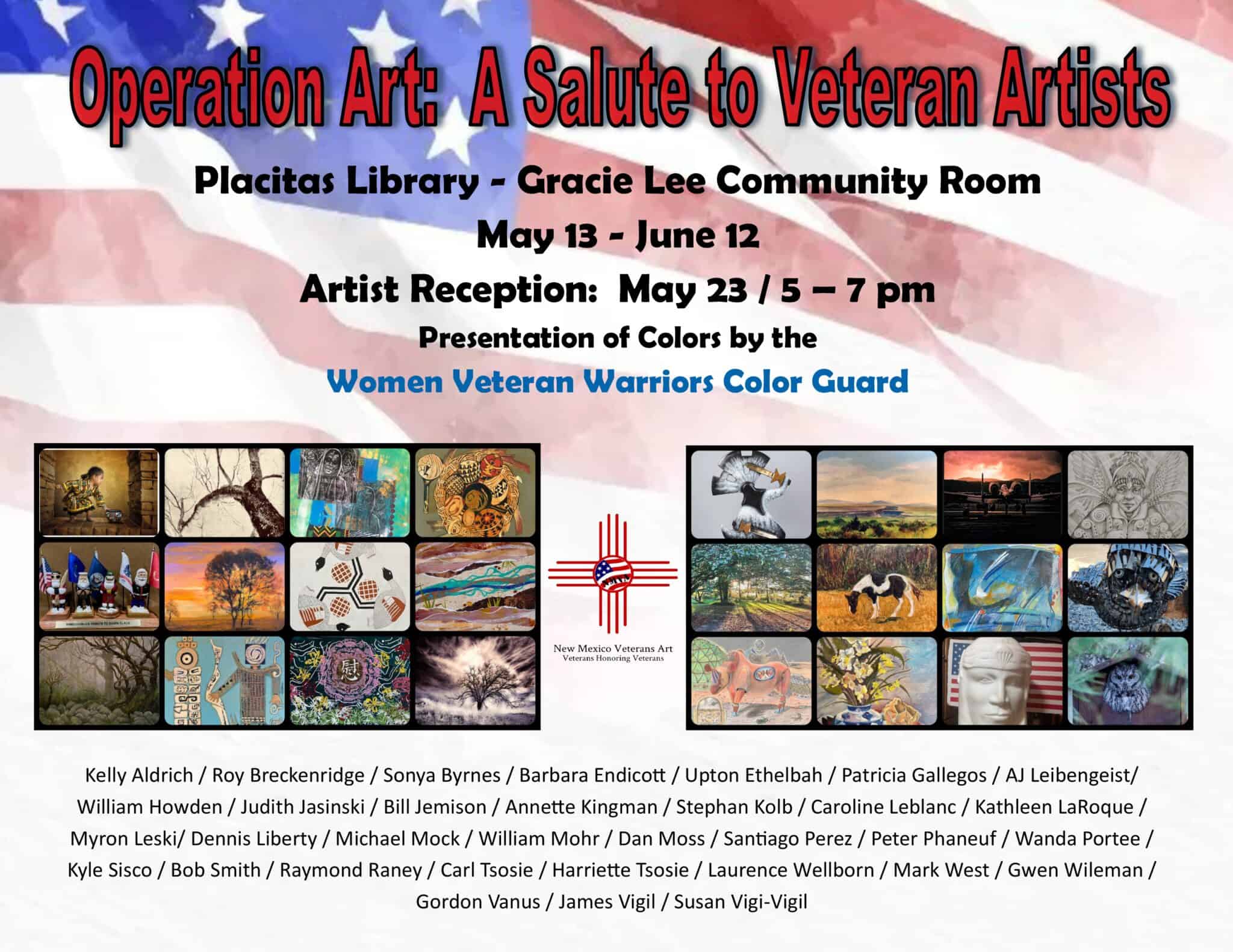 May 2025: "Operation Art: A Salute to Veteran Artists" Exhibition ...